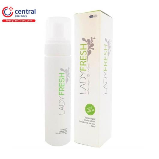 [CHÍNH HÃNG] Dung dịch vệ sinh phụ nữ Lady Fresh 200ml: cách sử dụng