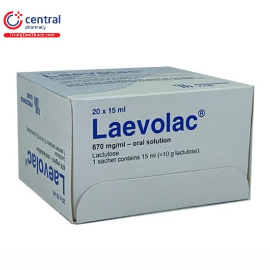 Thuốc Laevolac 670mg/ml điều trị táo bón: cách dùng và giá bán