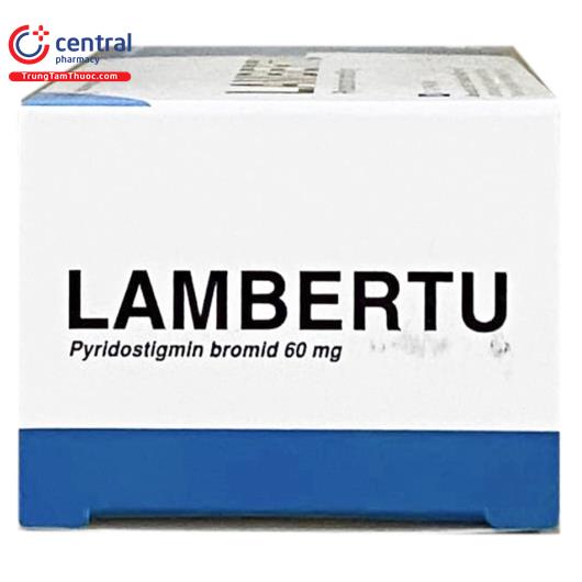 [CHÍNH HÃNG] Thuốc Lambertu 60mg điều trị nhược cơ