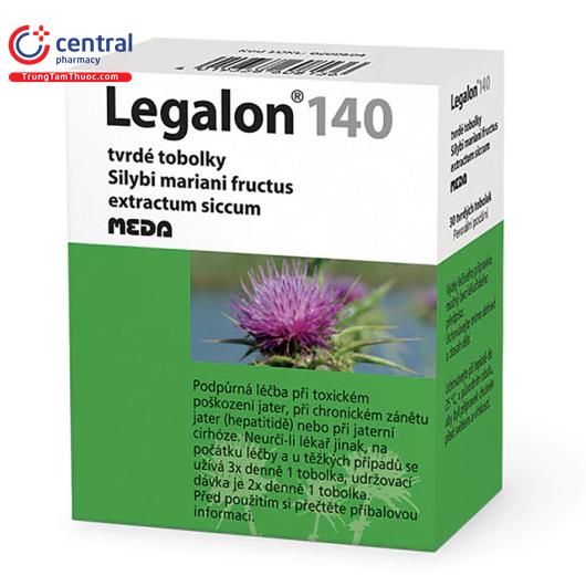 [CHÍNH HÃNG] Thuốc Legalon 140 bảo vệ tổn thương gan do rượu