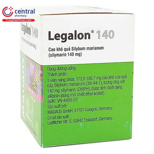 [CHÍNH HÃNG] Thuốc Legalon 140 bảo vệ tổn thương gan do rượu