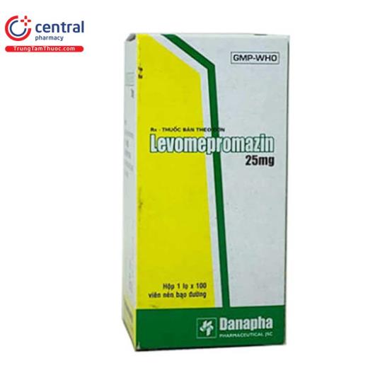 Thuốc Levomepromazin 25mg (Lọ 100 viên) - Thuốc chống loạn thần