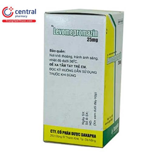 Thuốc Levomepromazin 25mg (Lọ 100 viên) - Thuốc chống loạn thần
