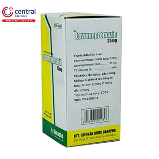 Thuốc Levomepromazin 25mg (Lọ 100 viên) - Thuốc chống loạn thần
