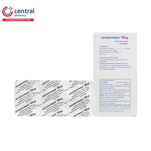 Thuốc Levothyrox 100mcg: Tác dụng - cách dùng, giá bán