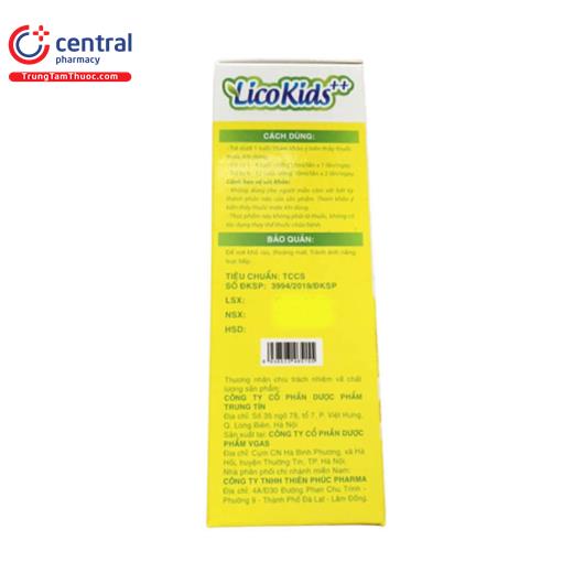 [CHÍNH HÃNG] LicoKids++ - Mát gan, thanh nhiệt, tiêu độc cho bé.