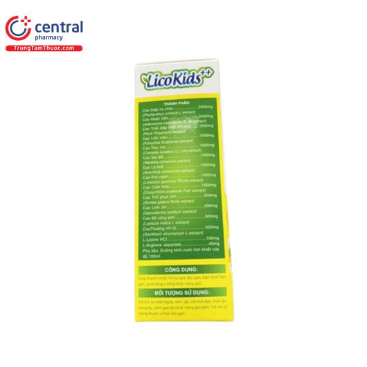 [CHÍNH HÃNG] LicoKids++ - Mát gan, thanh nhiệt, tiêu độc cho bé.