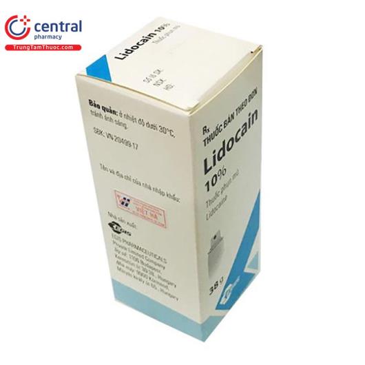 [CHÍNH HÃNG] Thuốc Lidocain 10% Egis - Thuốc phun mù gây tê tại chỗ