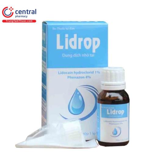 [CHÍNH HÃNG] Thuốc nhỏ tai Lidrop - Giảm nhanh các cơn đau tai