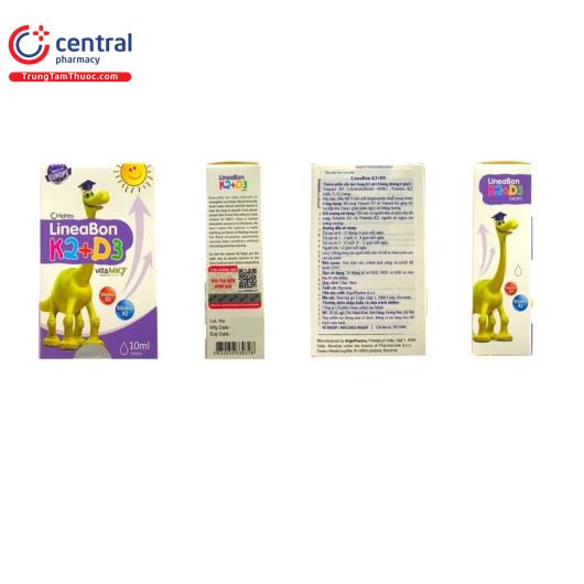 [CHÍNH HÃNG] LineaBon K2+D3 10ml giúp trẻ phát triển toàn diện