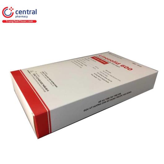 Thuốc Linezolid 600 Amvipharm - thuốc kháng sinh điều trị nhiễm khuẩn