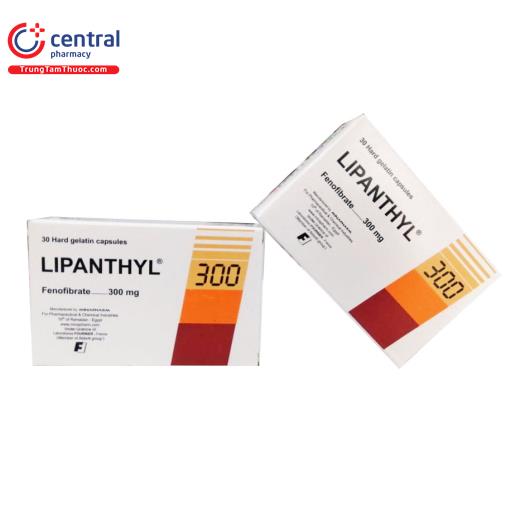 Thuốc Lipanthyl 300mg - Thuốc có tác dụng giảm cholesterol máu