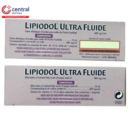 [CHÍNH HÃNG] Thuốc cản quang Lipiodol Ultra Fluide trong chụp X Quang