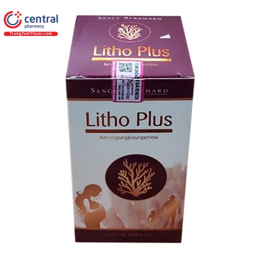 [CHÍNH HÃNG] Viên uống Litho Plus bổ sung canxi cho mẹ và bé