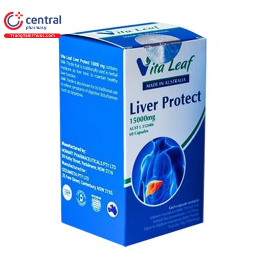 Thuốc giải độc gan Liver Protect 15000mg của Úc- bảo vệ tế bào gan