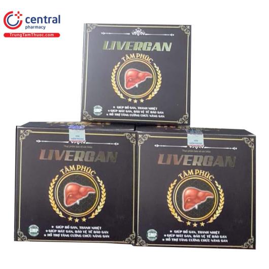 [CHÍNH HÃNG] Livergan Tâm Phúc (vỉ) Tăng cường chức năng, bảo vệ gan