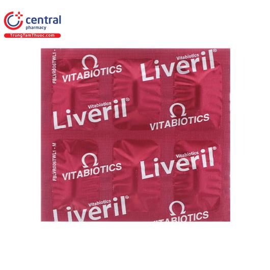 [CHÍNH HÃNG] Vitabiotics Liveril Tablets tăng cường chức năng gan