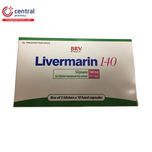 [CHÍNH HÃNG] Thuốc Livermarin 140mg điều trị hỗ trợ các bệnh về gan