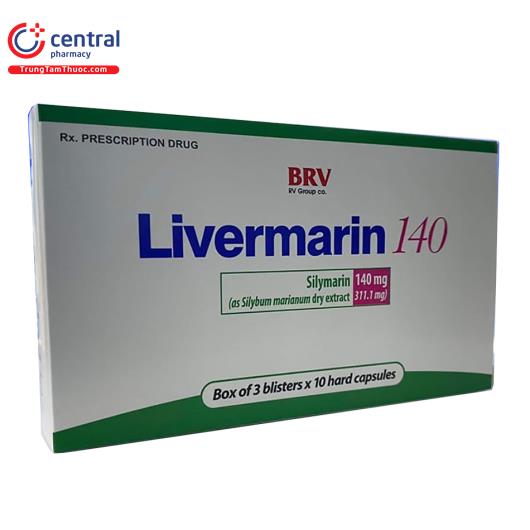 [CHÍNH HÃNG] Thuốc Livermarin 140mg điều trị hỗ trợ các bệnh về gan