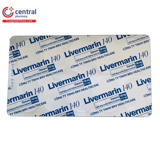 [CHÍNH HÃNG] Thuốc Livermarin 140mg điều trị hỗ trợ các bệnh về gan