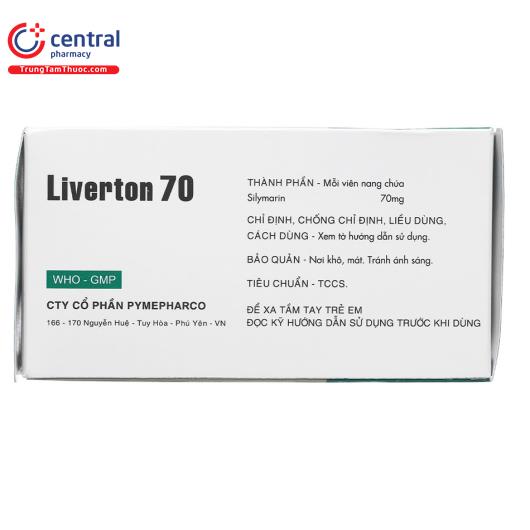[CHÍNH HÃNG] Thuốc Liverton 70 điều trị suy giảm chức năng gan