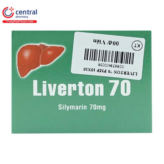 [CHÍNH HÃNG] Thuốc Liverton 70 điều trị suy giảm chức năng gan