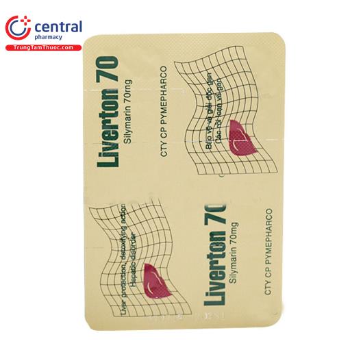 [CHÍNH HÃNG] Thuốc Liverton 70 điều trị suy giảm chức năng gan