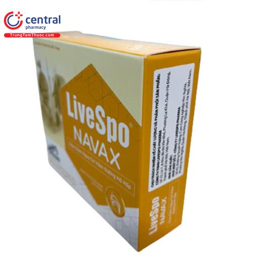 [CHÍNH HÃNG] Thuốc xịt LiveSpo Navax Kids vàng cho trẻ sơ sinh