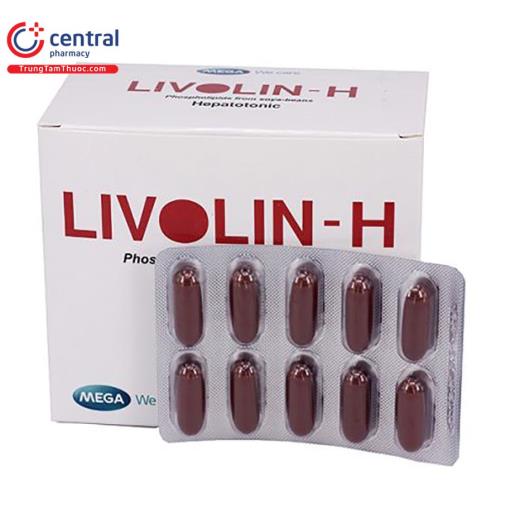 [CHÍNH HÃNG] Thuốc Livolin H điều trị viêm gan mãn và cấp tính