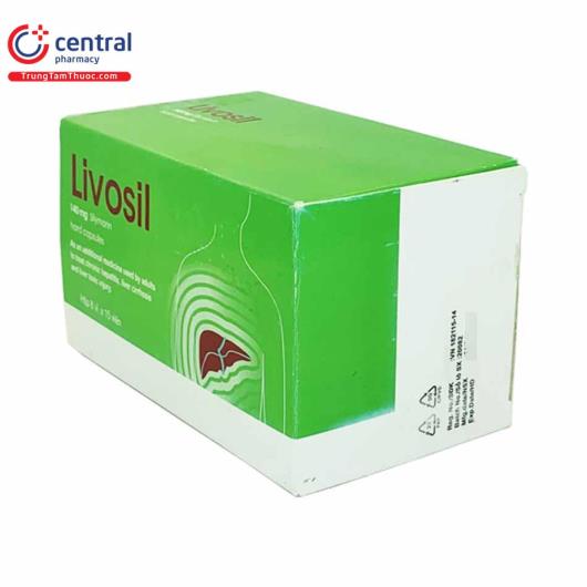 Thuốc Livosil 140mg- thuốc điều trị viêm gan, xơ gan