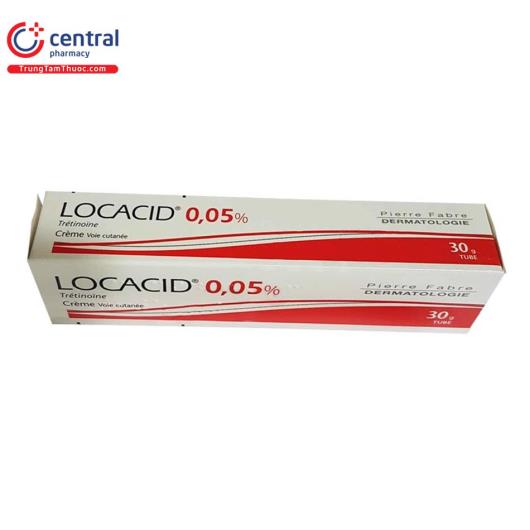 Thuốc Locacid điều trị mụn trứng cá - cách sử dụng hiệu quả