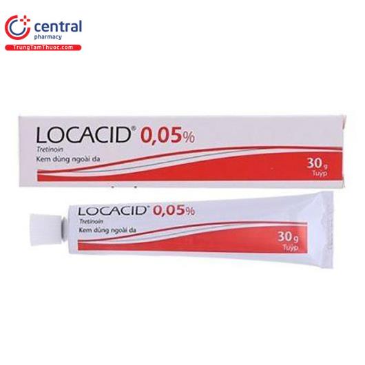 Thuốc Locacid điều trị mụn trứng cá - cách sử dụng hiệu quả
