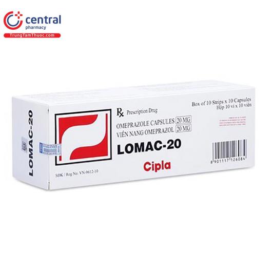 Thuốc Lomac-20 (Vỉ)- Giải pháp cho bệnh nhân loét dạ dày, tá tràng
