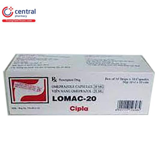 Thuốc Lomac-20 (Vỉ)- Giải pháp cho bệnh nhân loét dạ dày, tá tràng