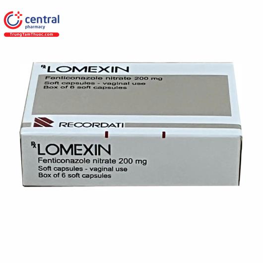 [CHÍNH HÃNG] Thuốc Lomexin 200mg - Thuốc đặt âm đạo trị nấm Candida