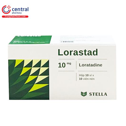 Thuốc Lorastad 10 Tab: Chỉ định, cách dùng, liều dùng
