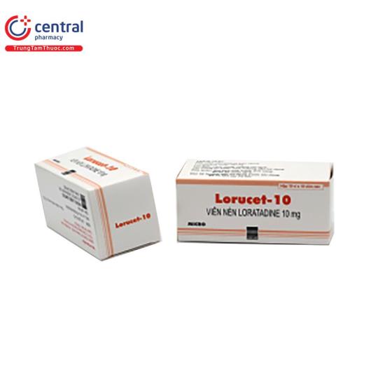 [CHÍNH HÃNG] Thuốc Lorucet-10 - Thuốc dùng trong viêm mũi dị ứng