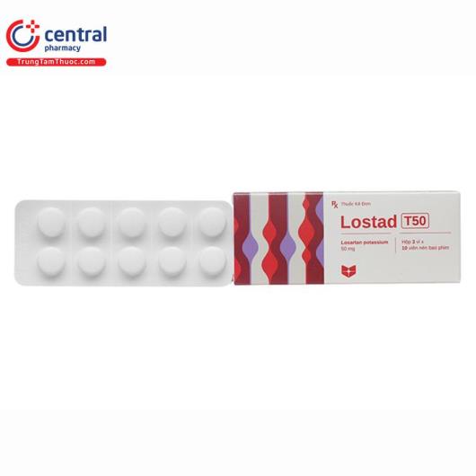 [Chính hãng] Thuốc Lostad T50 điều trị cao huyết áp