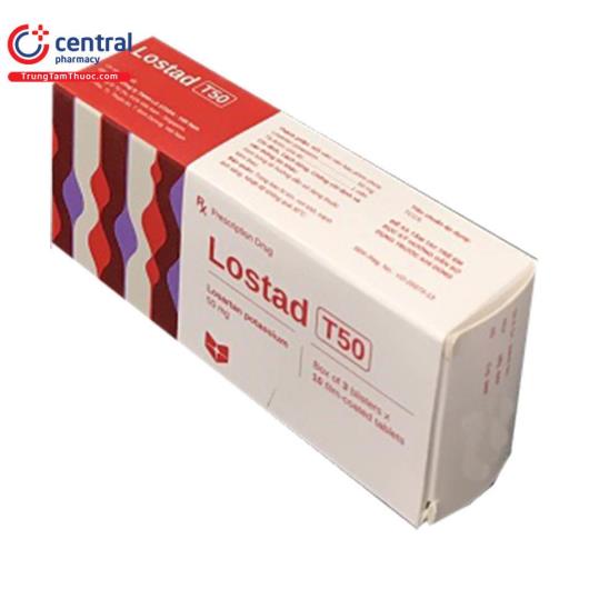 [Chính hãng] Thuốc Lostad T50 điều trị cao huyết áp