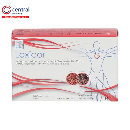 [CHÍNH HÃNG] Thuốc Loxicor hỗ trợ giảm mỡ máu, mỡ gan