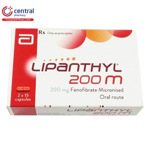 Thuốc Lipanthyl 200M - Thuốc có tác dụng giảm cholesterol máu