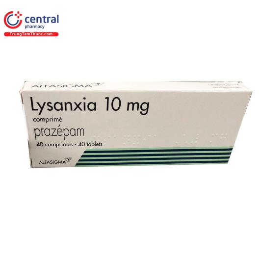 [CHÍNH HÃNG] Thuốc Lysanxia 10mg Alfasigma điều trị rối loạn lo âu