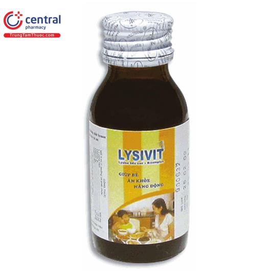 [CHÍNH HÃNG] Thuốc Lysivit 60ml: liều dùng, cách dùng hiệu quả