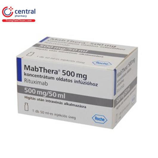 Thuốc Mabthera 500mg/50ml - Thuốc có tác dụng điều trị ung thư