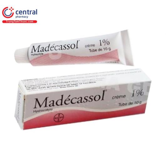 Thuốc trị sẹo Madecassol 1% 10g giúp làm lành các vết thương nhanh