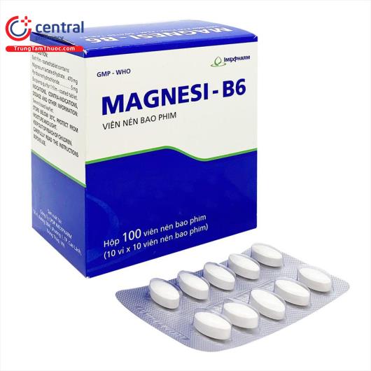 Thuốc Magnesi - B6 Imexpharm giúp bổ sung Magnesi đơn lẻ, phối hợp