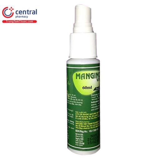 [CHÍNH HÃNG] Thuốc Mangino 60ml - Thuốc điều trị virus, nấm ngoài da