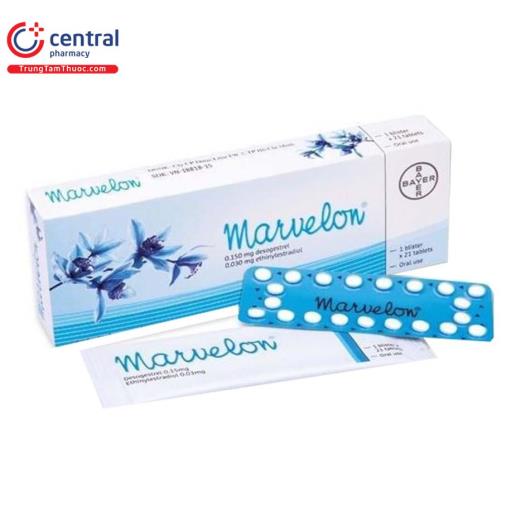 [CHÍNH HÃNG] Thuốc Marvelon (Hộp 21 viên) tránh thai an toàn