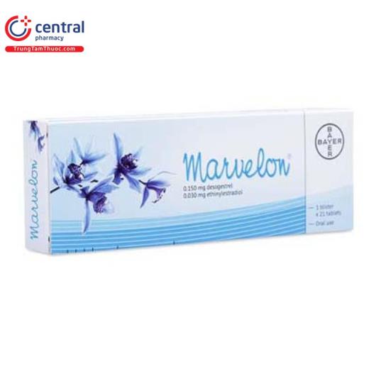 [CHÍNH HÃNG] Thuốc Marvelon (Hộp 21 viên) tránh thai an toàn