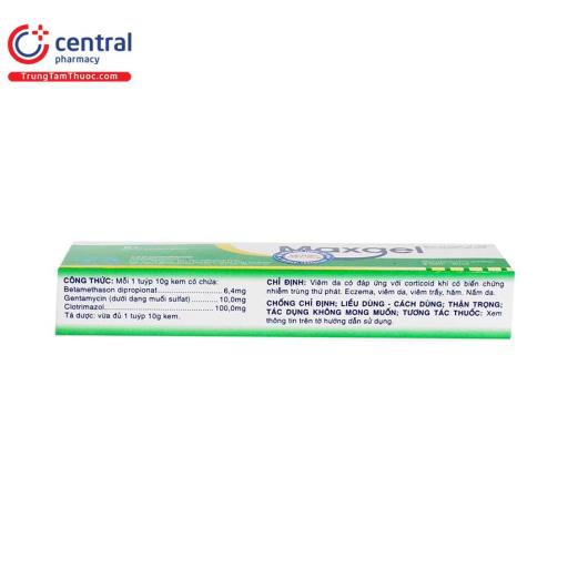 [CHÍNH HÃNG] Thuốc Maxgel 10g - thuốc điều trị các bệnh ngoài da